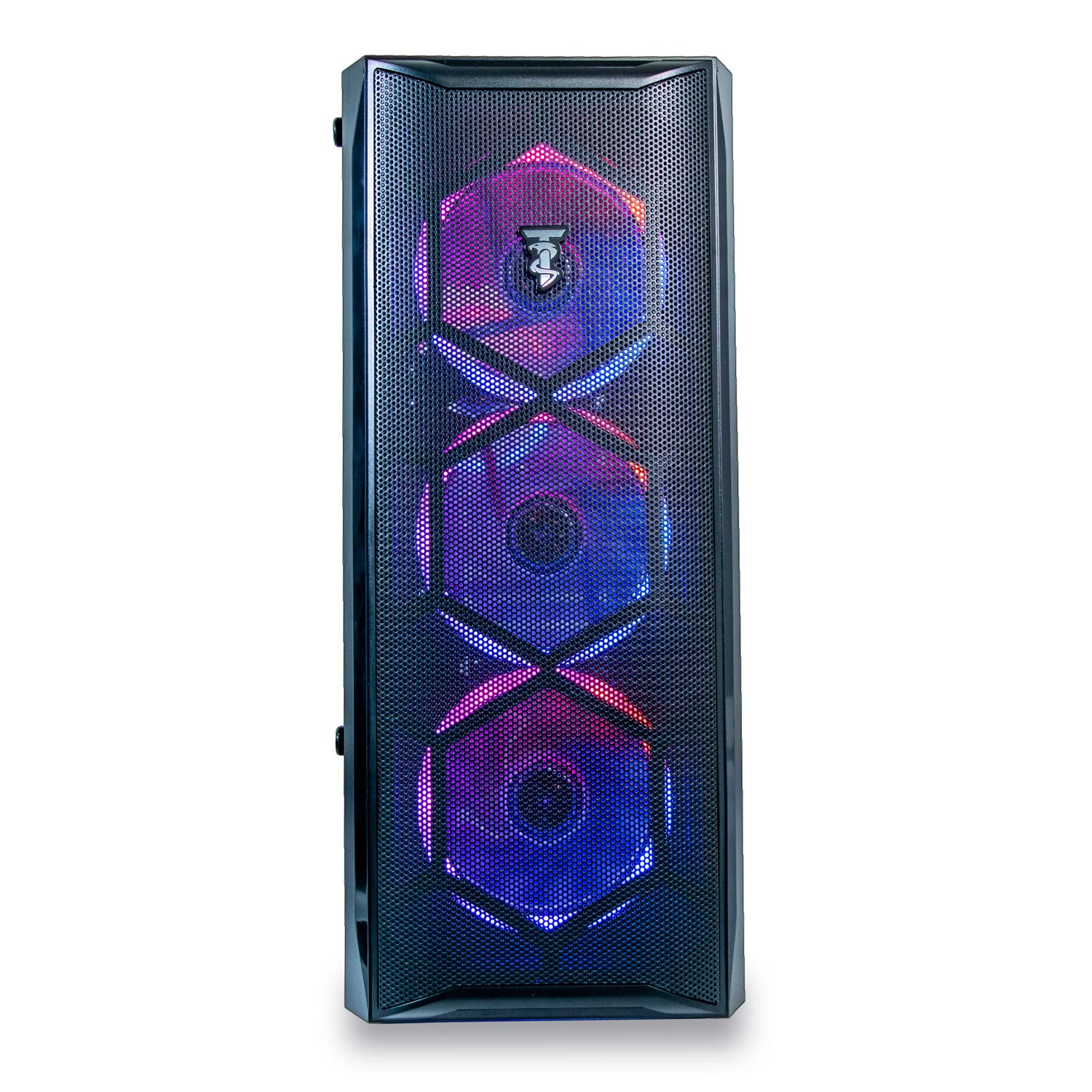 ViprTech Pro Gaming PC Desktop Computer - Intel Core i5 (3.8GHz), GTX 1050 2GB, 8GB RAM, 1TB, WiFi, RGB Lighting, Windows 10 Pro, Streaming, Editing, Warranty