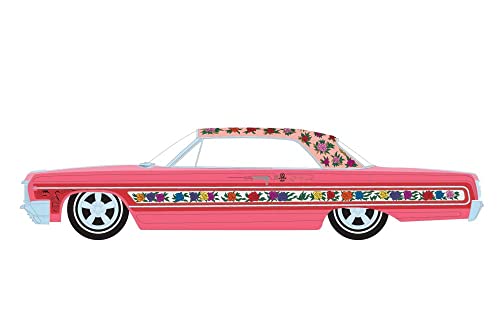 1964 Chevy Impala, Gypsy Rose Pink - Greenlight 63010A/48-1/64 Scale Diecast Model Toy Car