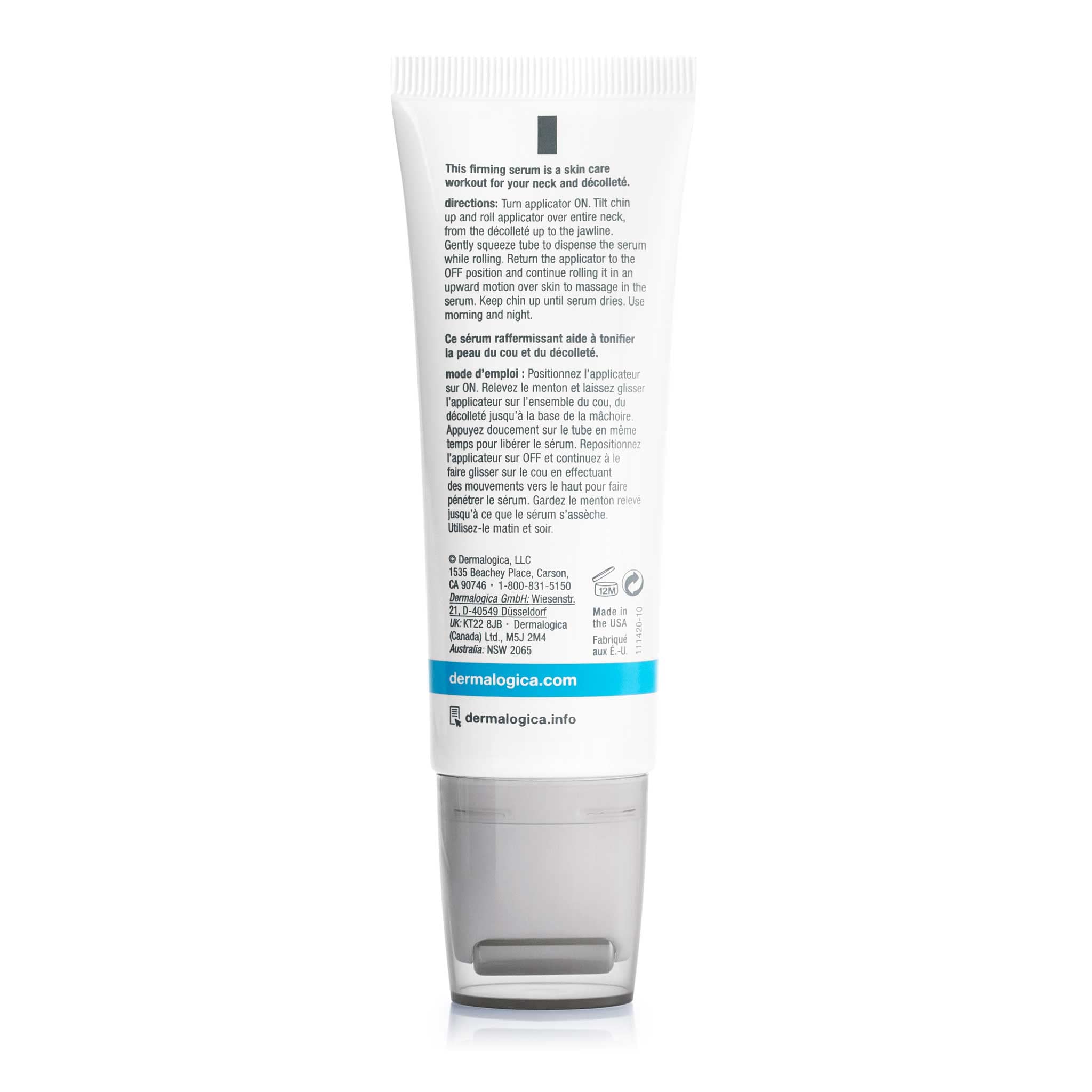 Dermalogica Neck Fit Contour Serum (1.7 Fl Oz) Lightweight Roll-On Firming Serum - Tighten Skin and Tone Over Time For Visibly Sculpted Appearance