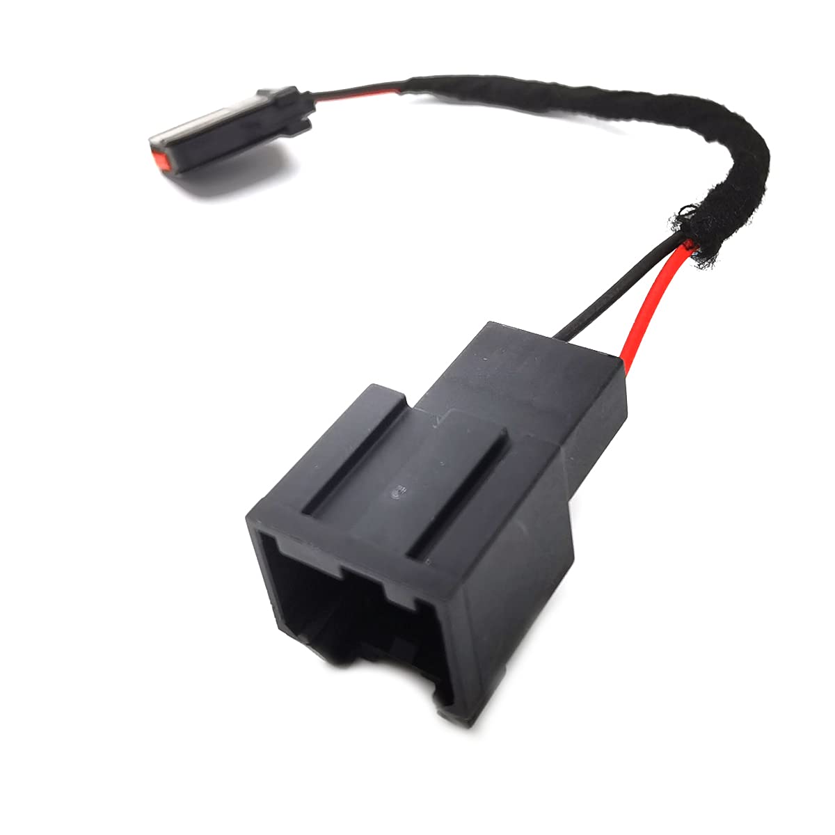DEVMO Power Adapter Harness Compatible with 2015 Ford C-MAX Edge Expedition Explorer F-150 Fiesta Flex Transit SYNC 2 to SYNC 3 Support A-pple Carplay (GEN 1) USB Media Hub Black and Red