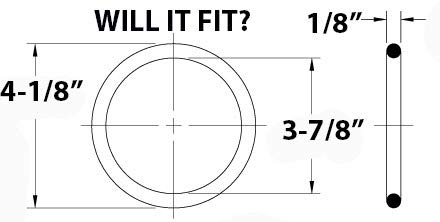 151120 OR-34 Replacement Water Filter Housing Oring Compatible with Pentek Culligan DuPont (6 Pack)