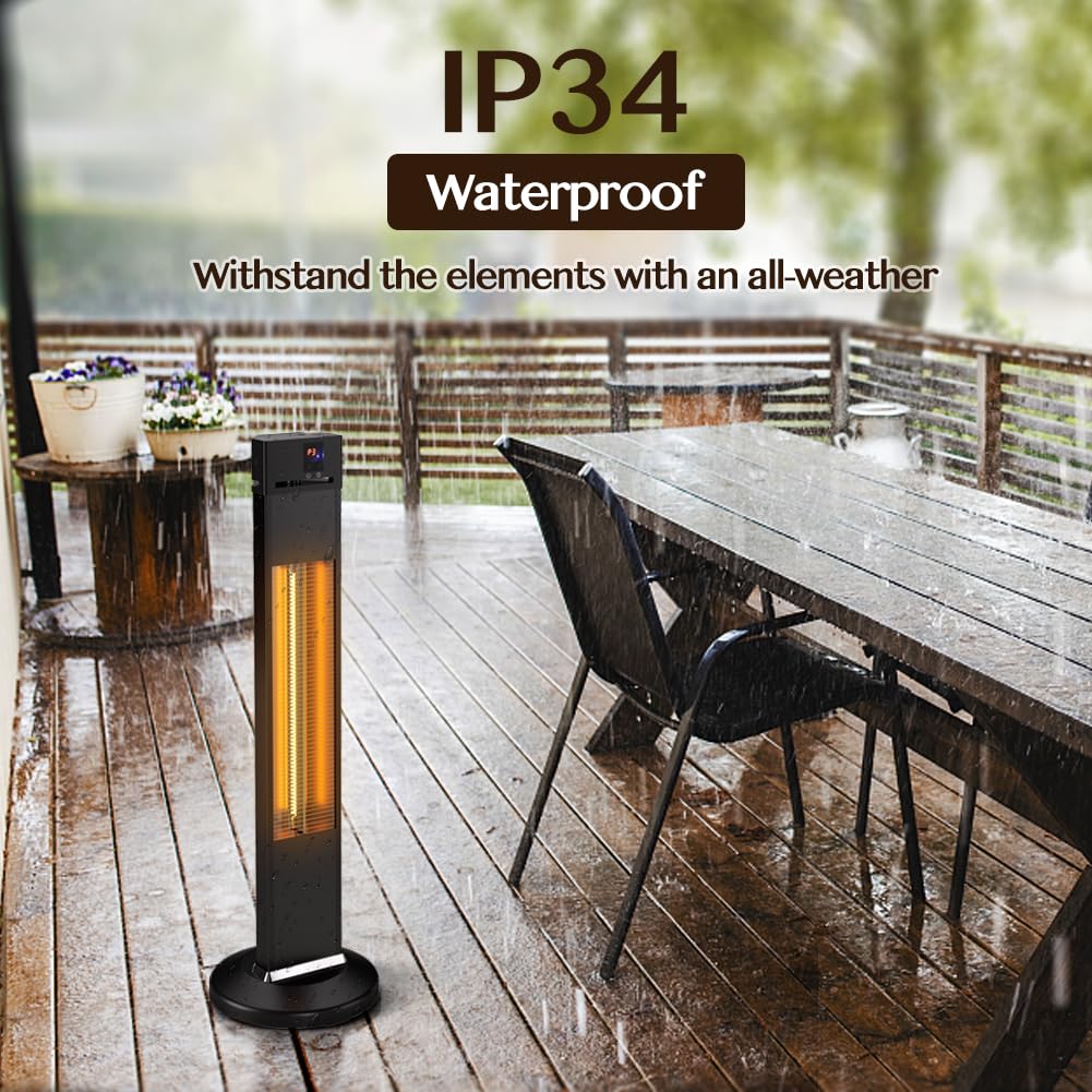 1500W Hanging Yard Heater,Ceiling heater,Hanging patio heater, courtyard electric heater, infrared heater, ceiling electric heater 3S Fast Heating,Great Room, Garage,Ceiling Mount