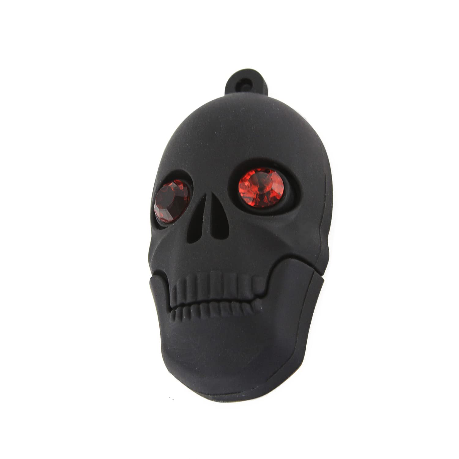 128GB USB 2.0 Flash Drive, Skull Shaped USB Drive, Cool Skeleton Cartoon Thumb Drive for Storage and Backup, Portable Memory Stick for PC/Tablets/Mac/Laptop