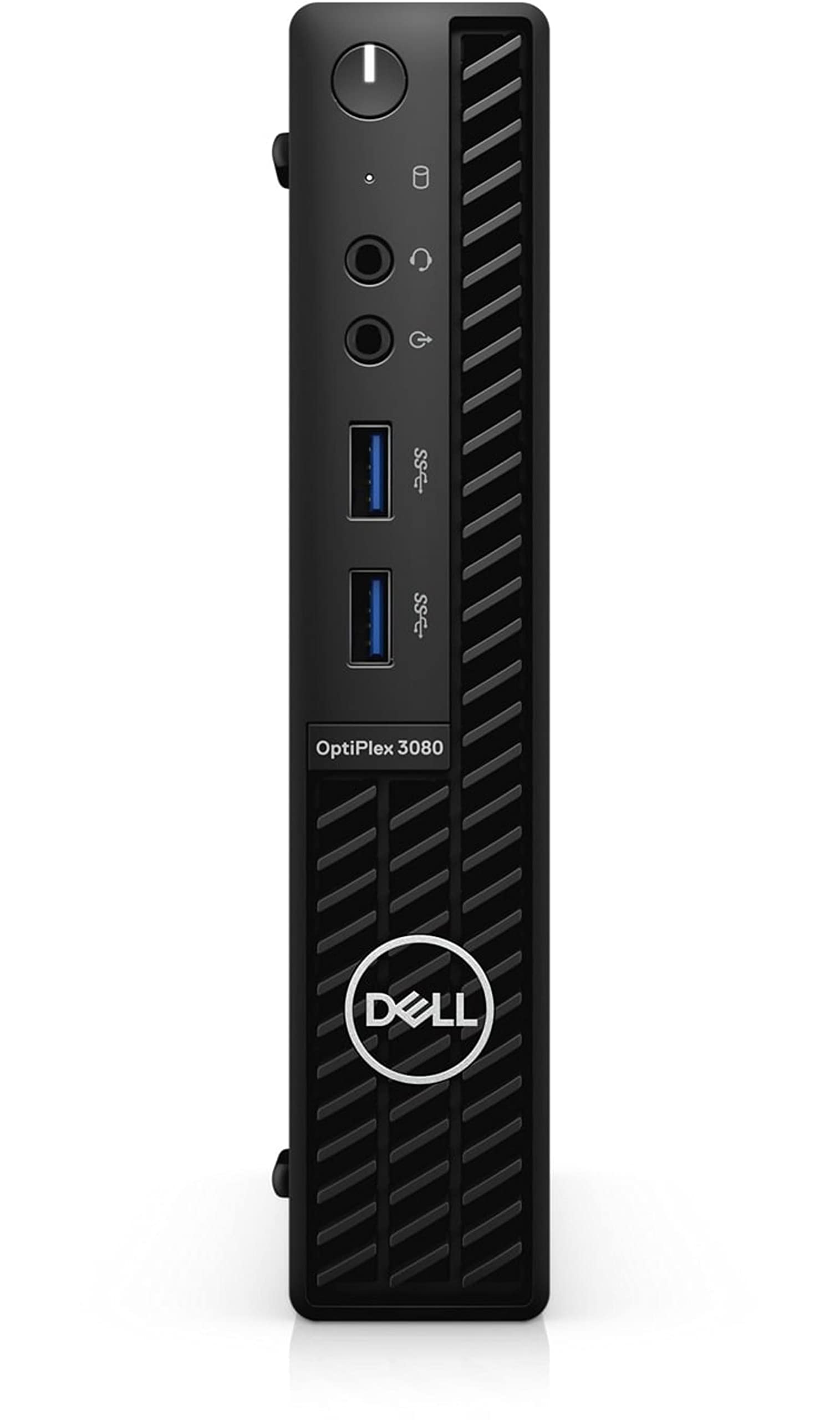 Dell OptiPlex 3080 Desktop Micro - Intel Core i5 10th Gen - i5-10500T - Six Core 3.8Ghz - 256GB SSD - 16GB RAM - Windows 10 Pro (Renewed)