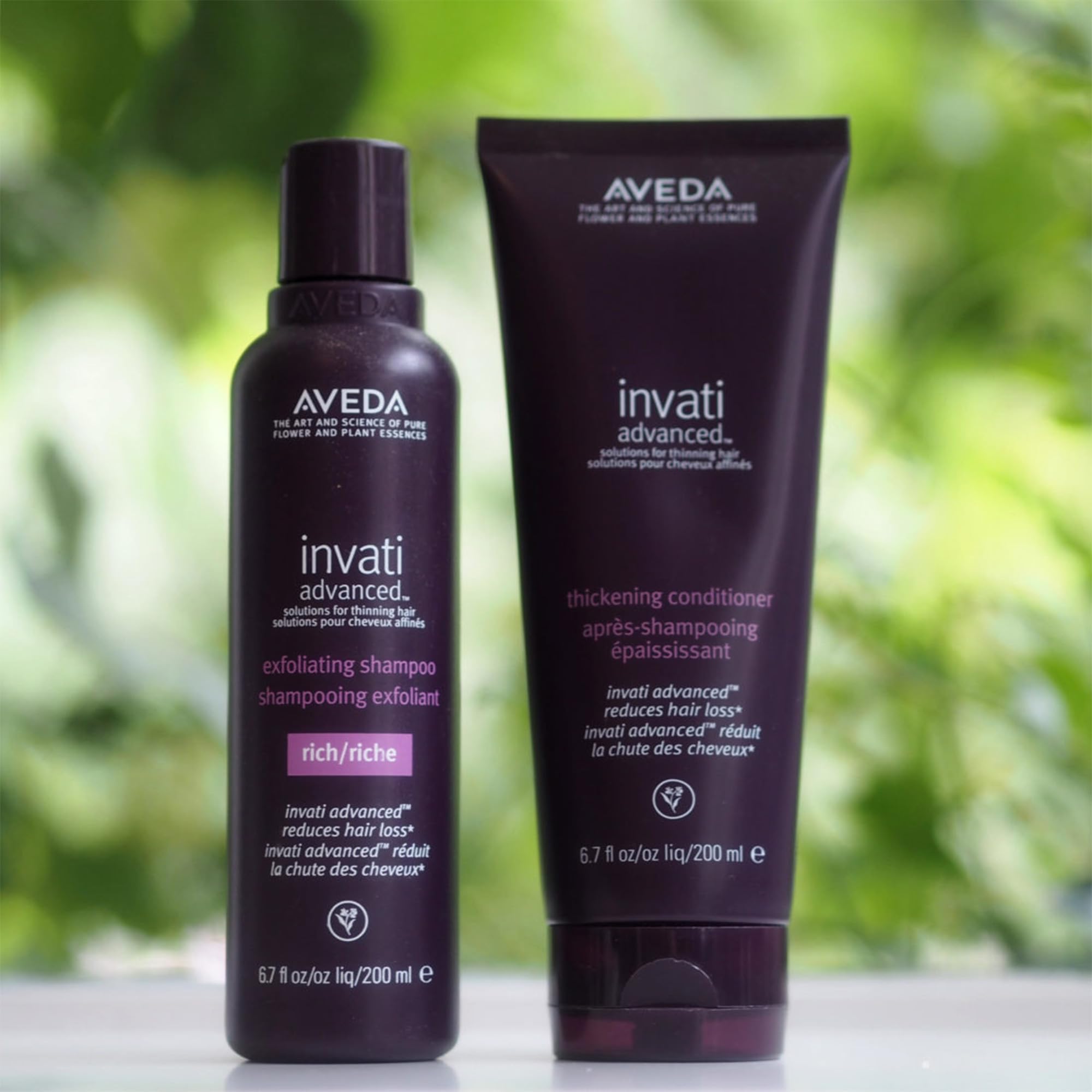 Aveda Invati Advanced Shampoo Rich 6.7 Ounce Conditioner 6.7