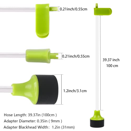 2 piece set Accessory Hose Compatible with FoodSaver ,Compatible FM2000,FA2000, and FM2100 GM FAX12 000 ,Suitable for all sealing zipper bags, wine plugs, seals jar, vacuum sealing agents