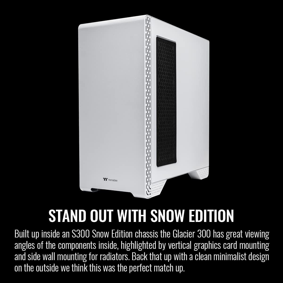 Thermaltake Glacier i360 Liquid-Cooled PC (Intel i5-11600K, RTX 3060, 16GB RGB 3200Mhz DDR4 ToughRAM RGB Memory, 1TB NVMe M.2, WiFi, Win 10 Home) Gaming Desktop Computer S3WT-Z590-G36-LCS