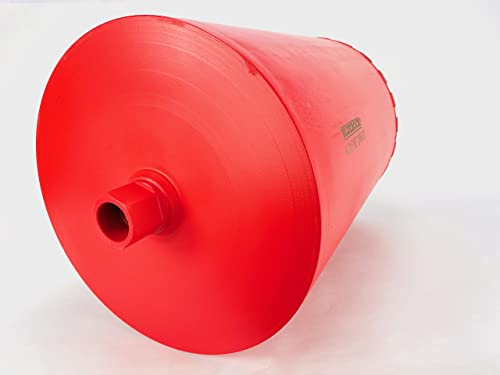 12" Inch Diamond Wet Core Drill Bit 1-1/4” Threaded by BLUEROCK Tools for Concrete Rebar Asphalt Brick Rock Masonry Hole Barrel Coring