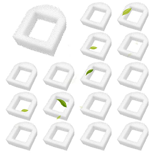 16 Pack Sponge Foam Filter Replacement for Multiple Cat Water Fountain, Katlikatqi Pre-Filter Compatible with SP-400LV Water Pump