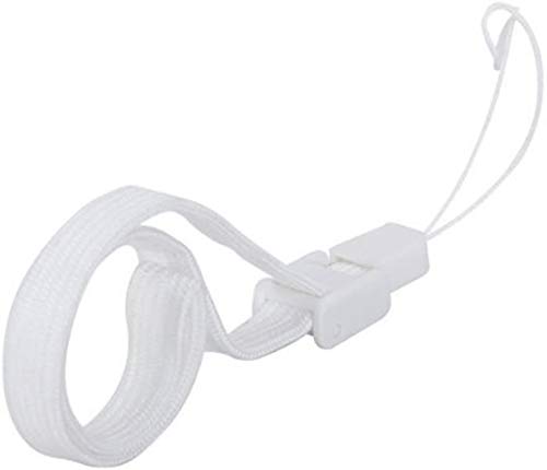 2Set Silicone Rubber Protective Skin Case Cover with Wrist Strap Replacewment for Wii Remote Controller(White)