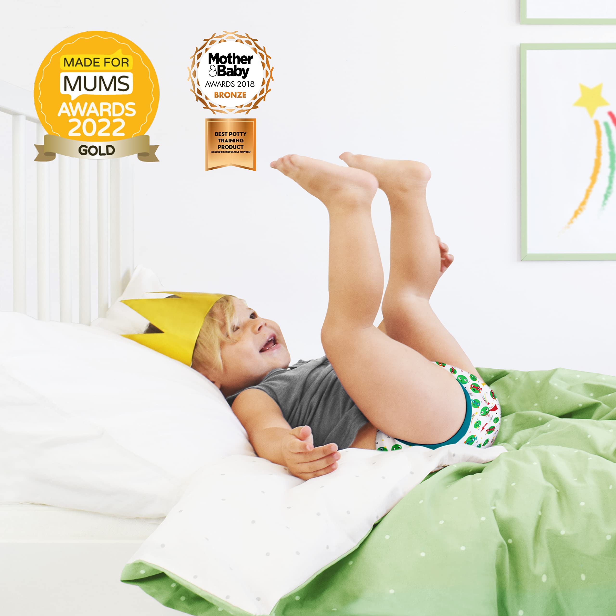 Bambino mio, Potty training underwear for girls and boys, 18-24 months