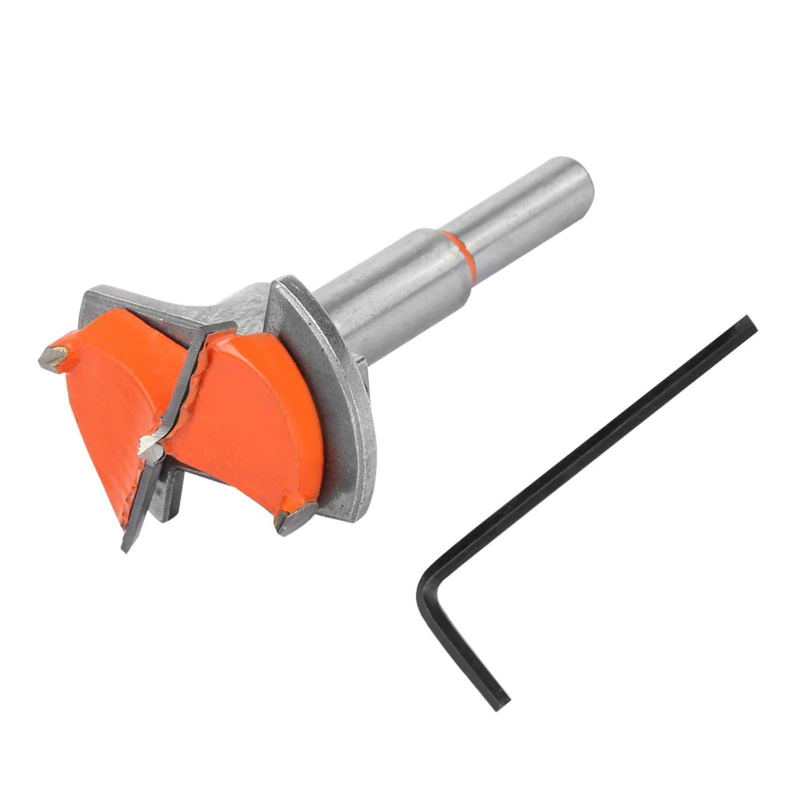 Forstner Drill Bits Wood Hole Saw Bits 35mm Steel Boring Positioning Drill Bit Wood Hole Saw for Cupboard Cabinet Hinge
