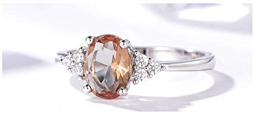 Bansriracha Diaspore Zultanite Gemstone Ring for Women Solid 925 Sterling Silver Color Change Ring for Wedding Engagement Jewelry (10)