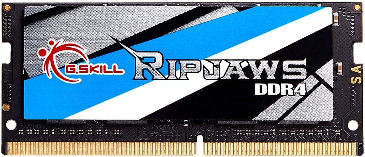 G.SKILL Ripjaws DDR4 SO-DIMM Series DDR4 RAM 8GB (1x8GB) 3200MT/s CL22-22-22-52 1.20V Unbuffered Non-ECC Notebook/Laptop Memory SODIMM (F4-3200C22S-8GRS)