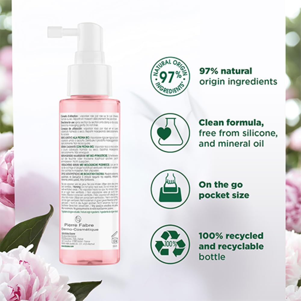 Klorane Soothing Scalp Serum with Peony, 3.4 fl. oz.