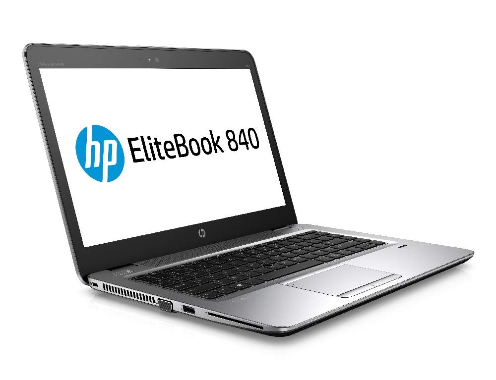 HP Elitebook 840 G5-14" FHD - i7-7600U Dual Core - 16 GB RAM - 256 SSD - Bluetooth - WiFi - Webcam -Windows 10 Pro 64(Renewed)