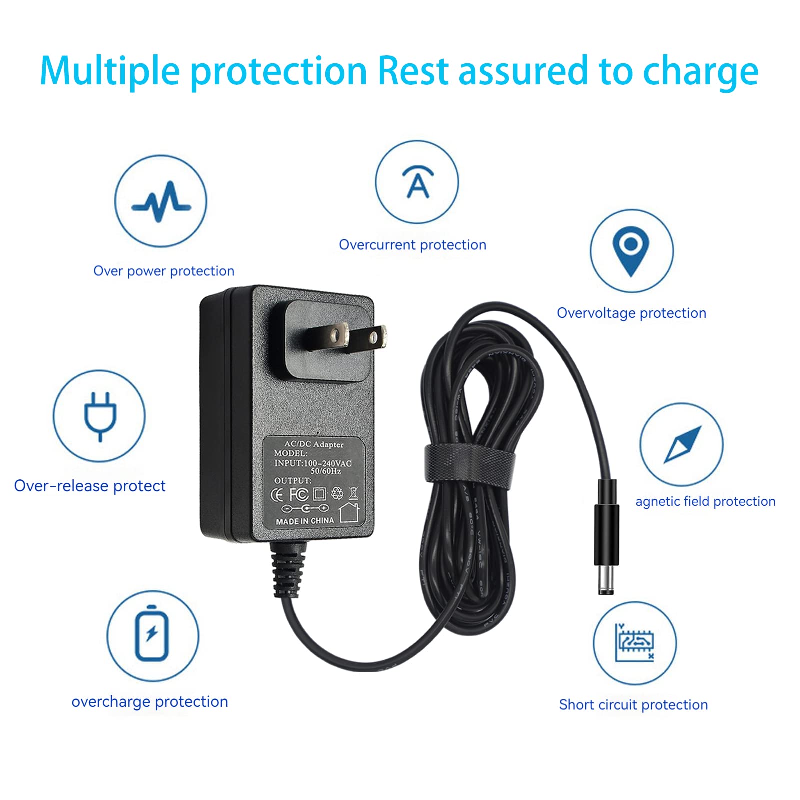 12V 2A Power Supply Charger Adapter