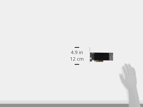 StarTech.com Dual Port 10G PCIe Network Adapter Card - Tehuti TN4010 10GBASE-T & NBASE-T PCI Express Network Interface Adapter 10/5/2.5/1GbE Multi Gigabit Ethernet 5 Speed NIC LAN Card (ST10GSPEXNDP)