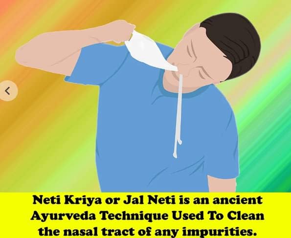 2activelife-Handcrafted Yoga Neti Pot for Nasal Cleansing & Sinus | Ayurvedic Jala Neti Nasal Wash (Red)