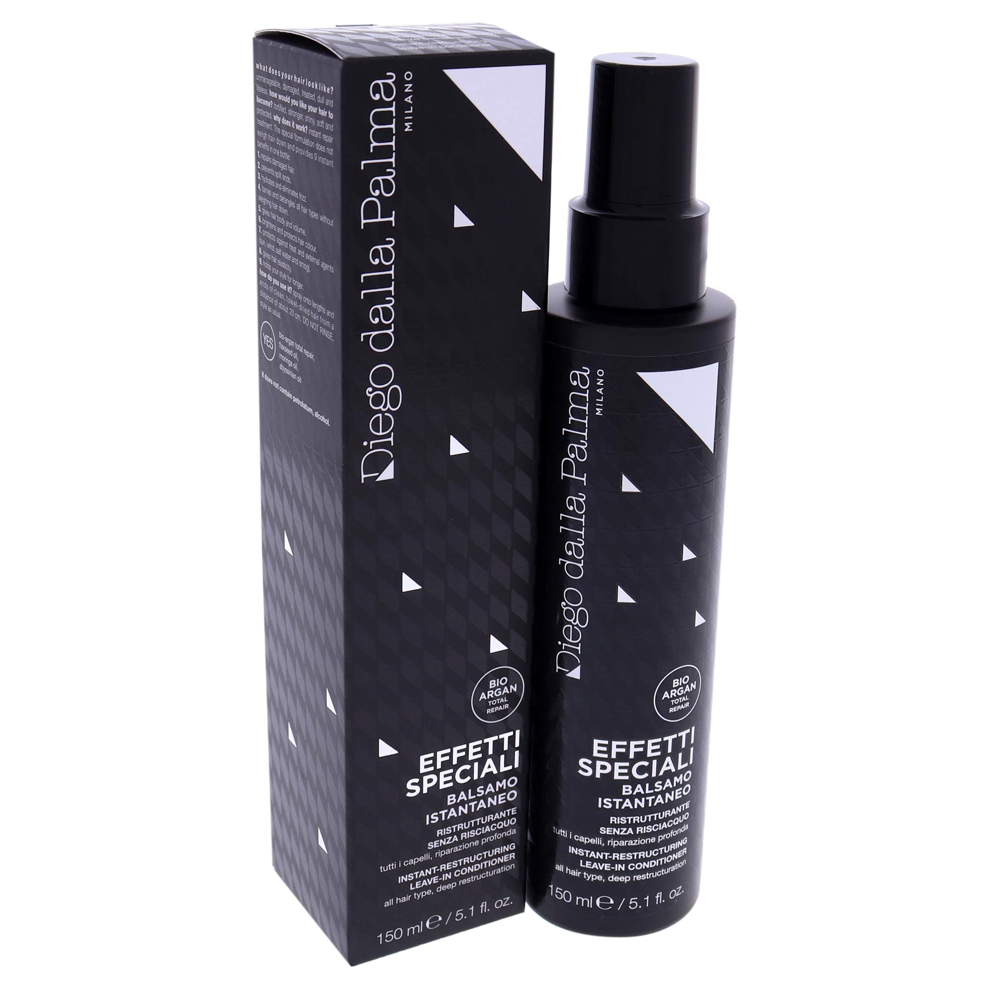 Diego dalla Palma Special Effects Instant-Restructuring Leave-In-Conditioner- Repairs Damaged Hair- Prevents Split End- Moisturizes And Eliminates Frizz- Adds Shine And Protects The Color- 5.1 Oz