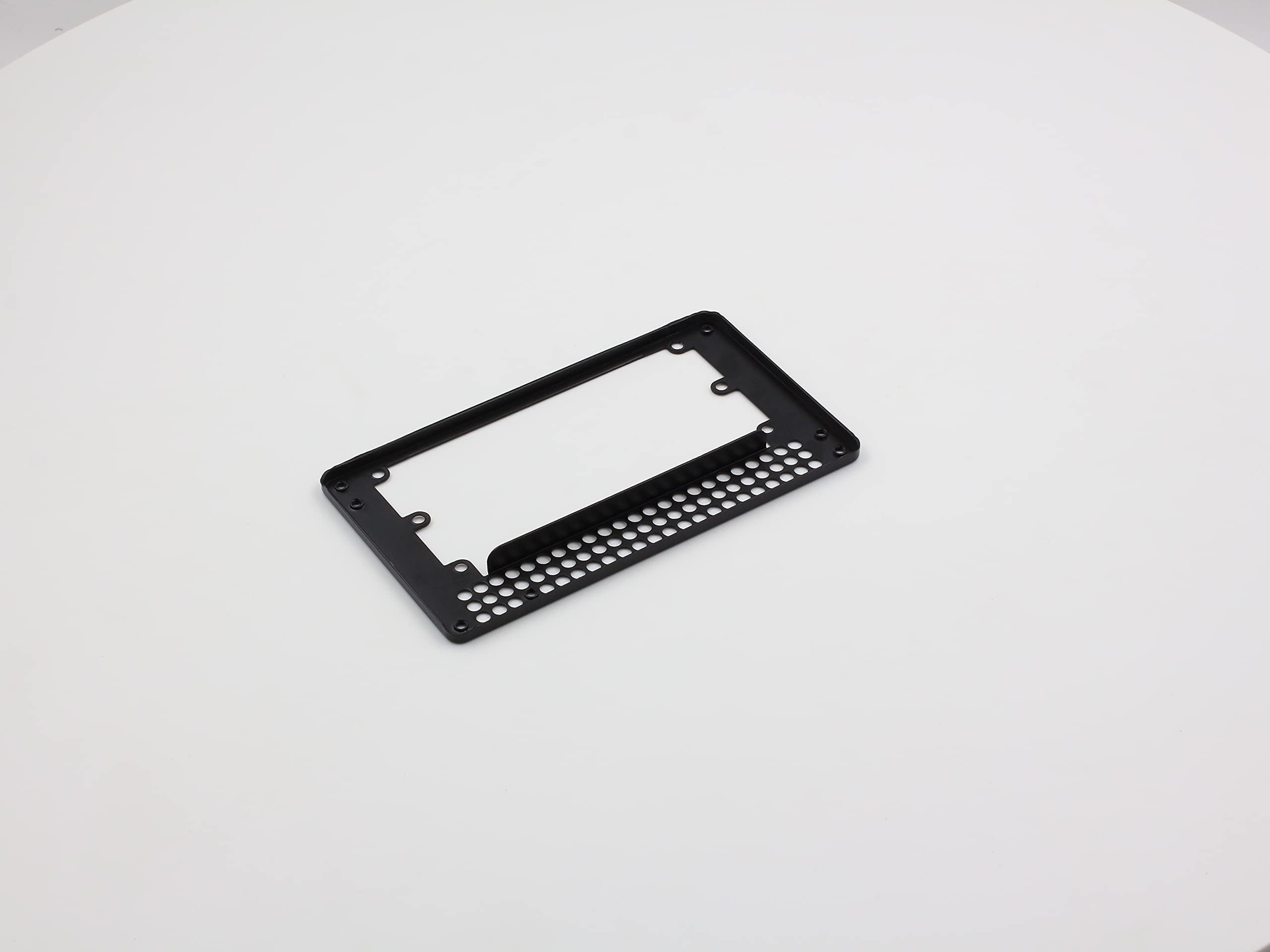 DKE SFX to ATX Power Supply Adapter SFX PSU to fit ATX PS2 PSU Mounting Bracket Designed for Silverstone PC Case and Most ATX or Micro-ATX Computer Cases (Black)