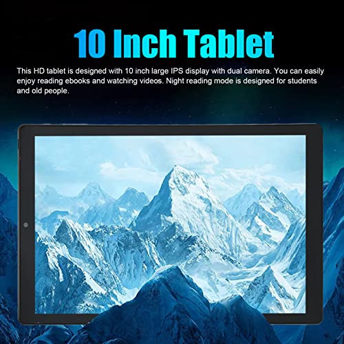10in HD Tablet,4GB RAM 64GB ROM 5G WiFi,Octa Core,Dual SIM Dual Standby Dual Camera,Mobile Calling Tablet with Night Reading Mode,Green