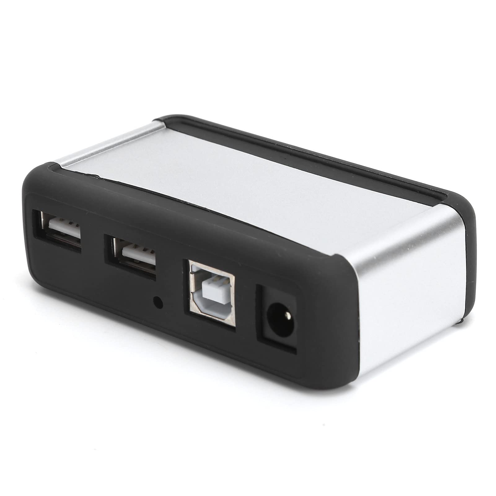 Kafuty-1 7 Ports USB Hub 2.0 Hub, USB 480 Mbps High‑Speed Extender Data Hub Splitter, with Power Supply, for PC, Laptop, Desktop, Windows Vista/XP/Me/ 2000/98, etc(US)