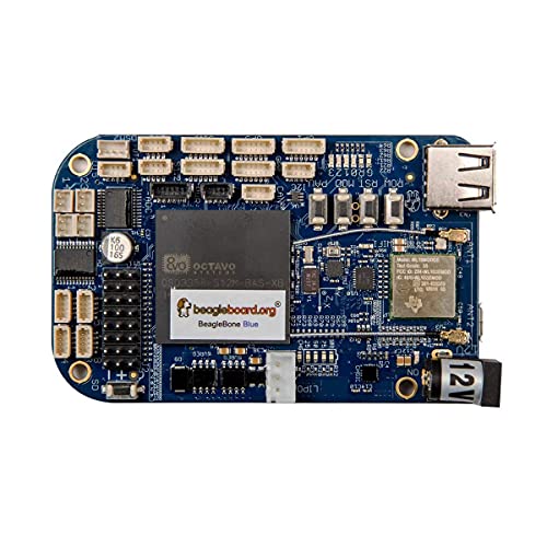 BeagleBone Blue Evaluation Board, All-in-one Linux-Based Computer for Robotics, Community Supported