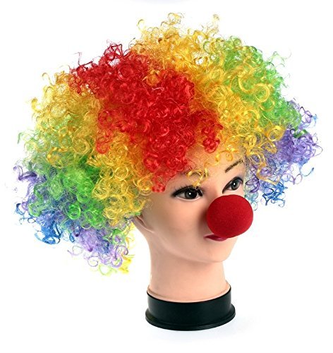 12Pcs Red Foam Clown Noses for Party Halloween Costume Supplies