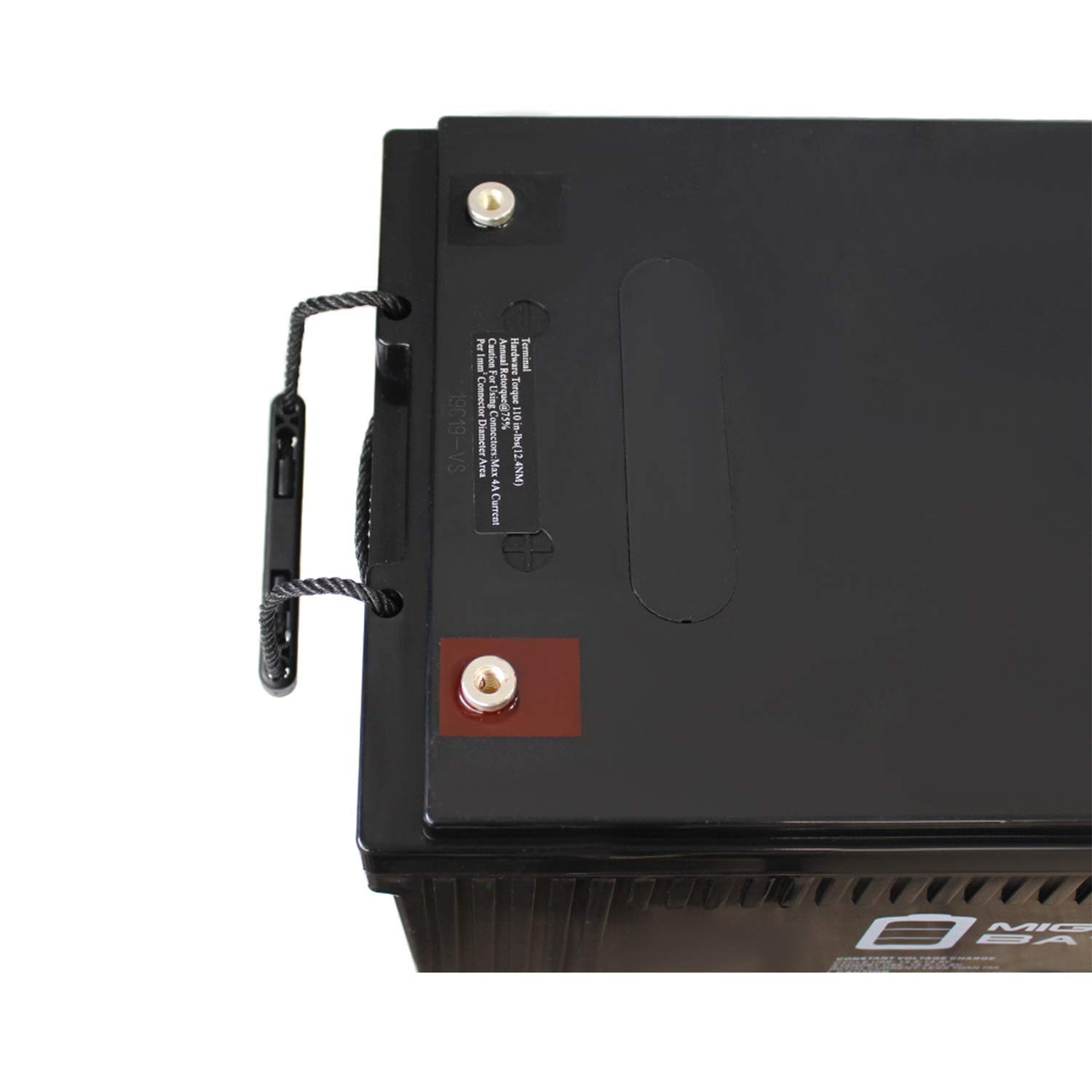 Mighty Max Battery 24V 500Ah AGM Deep Cycle Battery for Bank OffGrid Solar Wind - 4 Pack