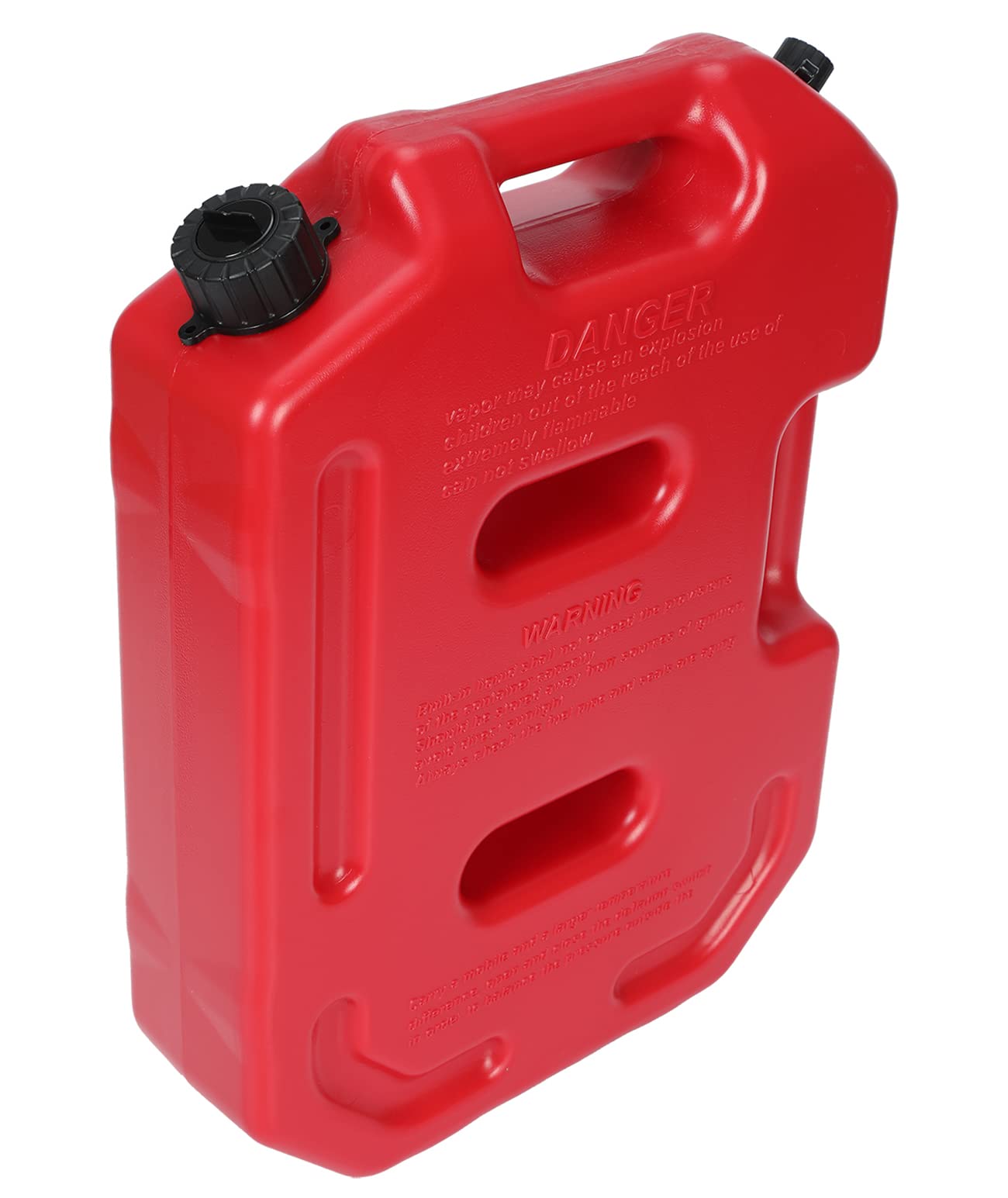 10L Utillity Water Jug Plastic Container with Filling Spout Emergency Backup Tank for Motorcycle SUV UTV ATV