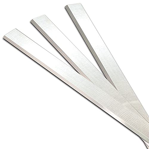 15 Inches Planer Blades jointer Knives set HSS Replacement for Delta 22-677 DC-380 Grizzly G0453 G1021 G6701 JET 708529G JWP-15CS JWP-15HO Freud C045 Reliant DD-37 Powermatic and Most 15" Planers 3pcs
