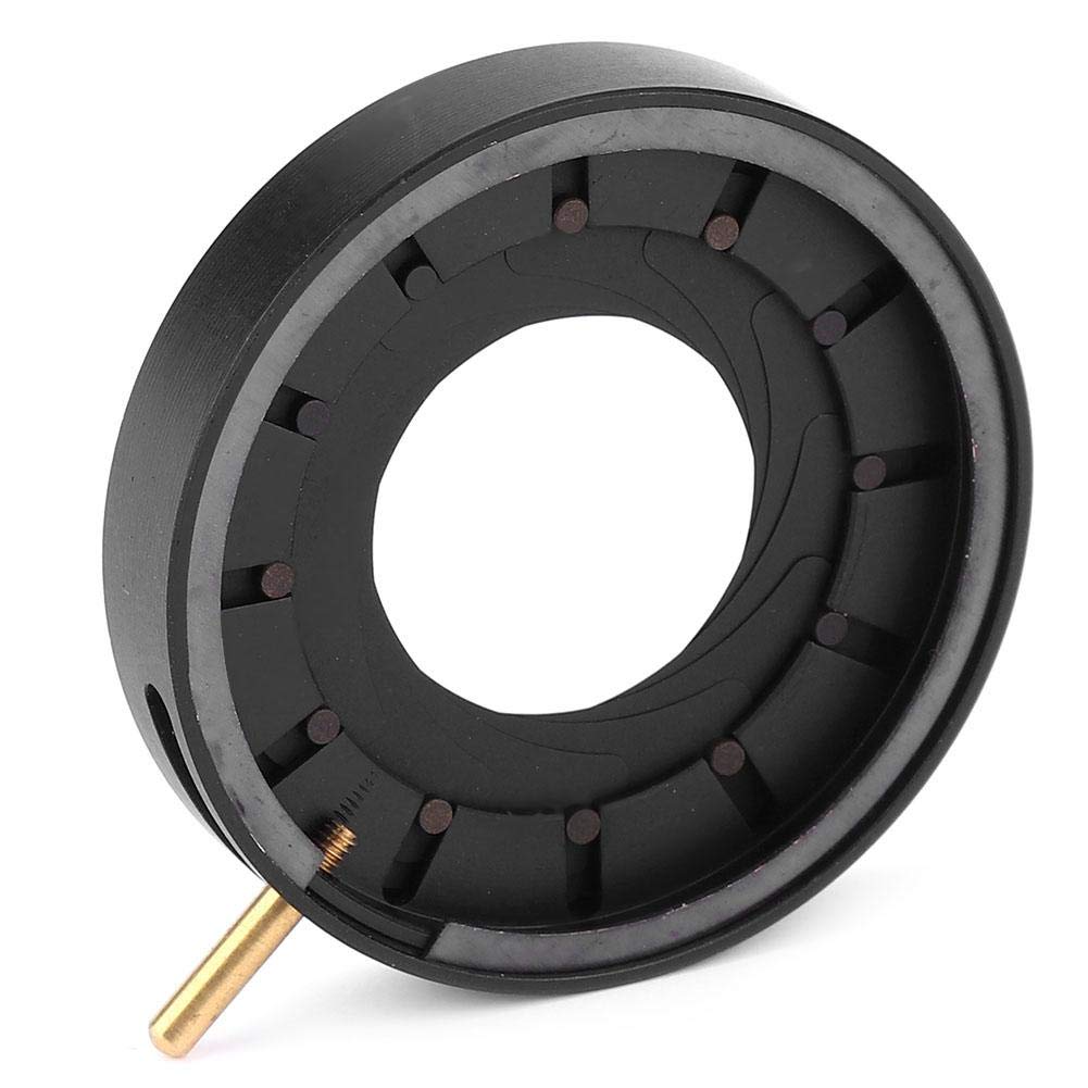 Fafeicy Microscope Adapter, Diaphragm Aperture Adjustable Lens Optical Diaphragm for Microscope(SK23)