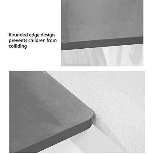 MTYLX Table,Desk,Painted, Black Multi-Functional Wall-Mounted Computer Desk, Environmental Piano Paint, Super Load Bearing More Than 100Kg,9040Cm,9040Cm