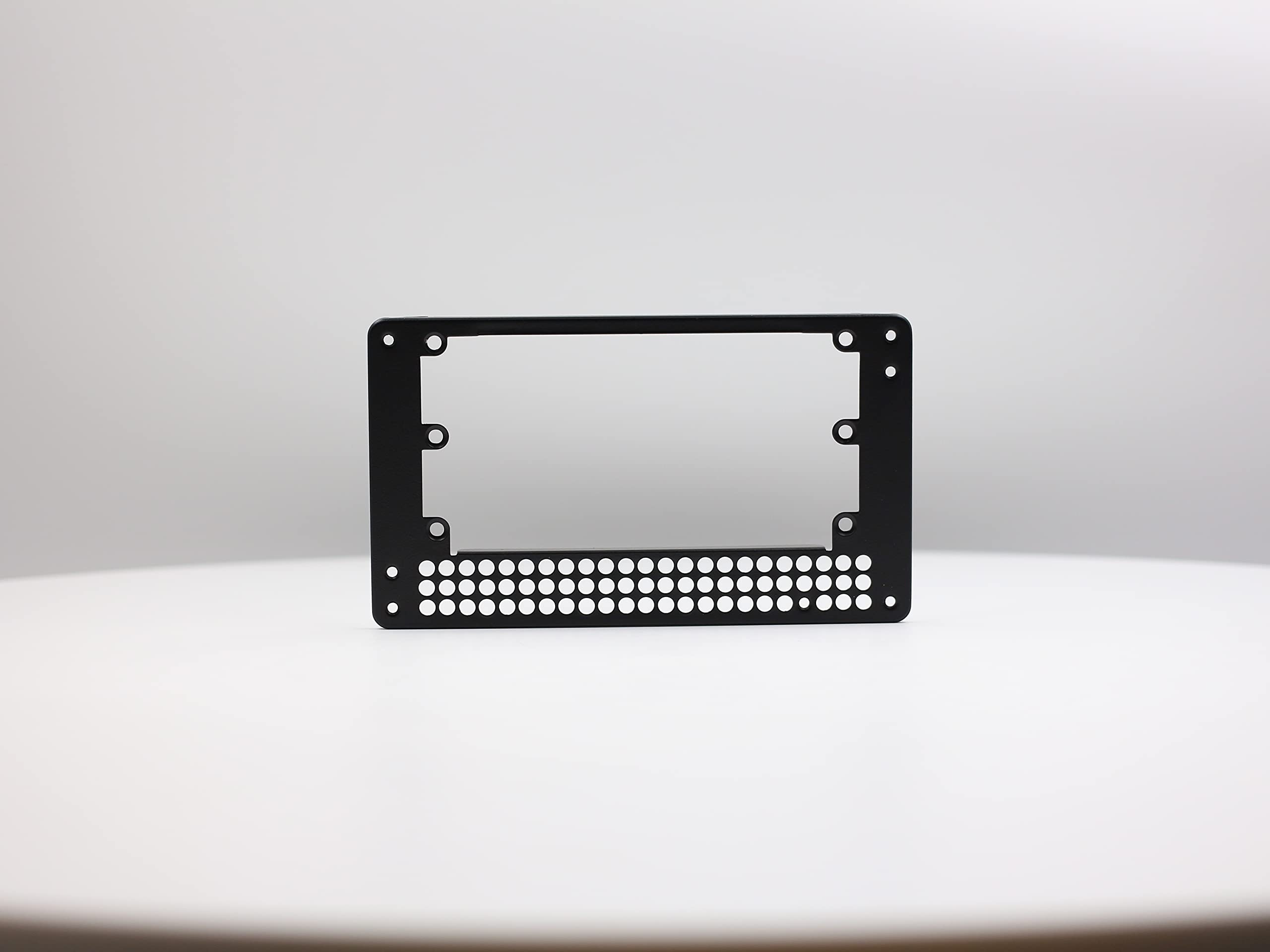 DKE SFX to ATX Power Supply Adapter SFX PSU to fit ATX PS2 PSU Mounting Bracket Designed for Silverstone PC Case and Most ATX or Micro-ATX Computer Cases (Black)