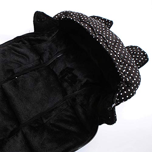 Baby Bunting Bags Universal Pram Footmuffs Winter Warm Windproof Waterproof Baby Sleeping Bag Suitable for Pushchairs, Strollers, Prams, Buggy, Car Seat (Black)