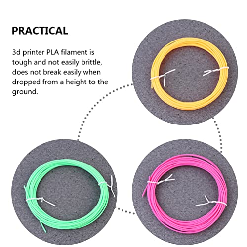 10pcs 3d printing line impresora 3d 1.75mm filament 3d pen accessories 3d printing filament 3d pen mat 3d pen filament refills 3d pen for kids printers print line 3d printer pla
