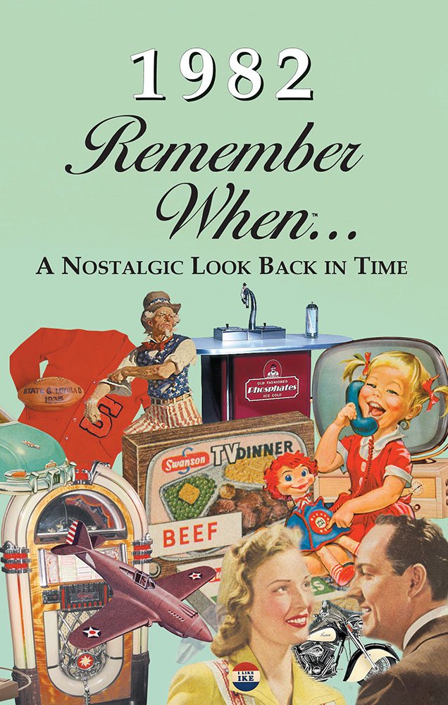 1982 REMEMBER WHEN CELEBRATION KardLet: Birthdays, Anniversaries, Reunions, Homecomings, Client & Corporate Gifts