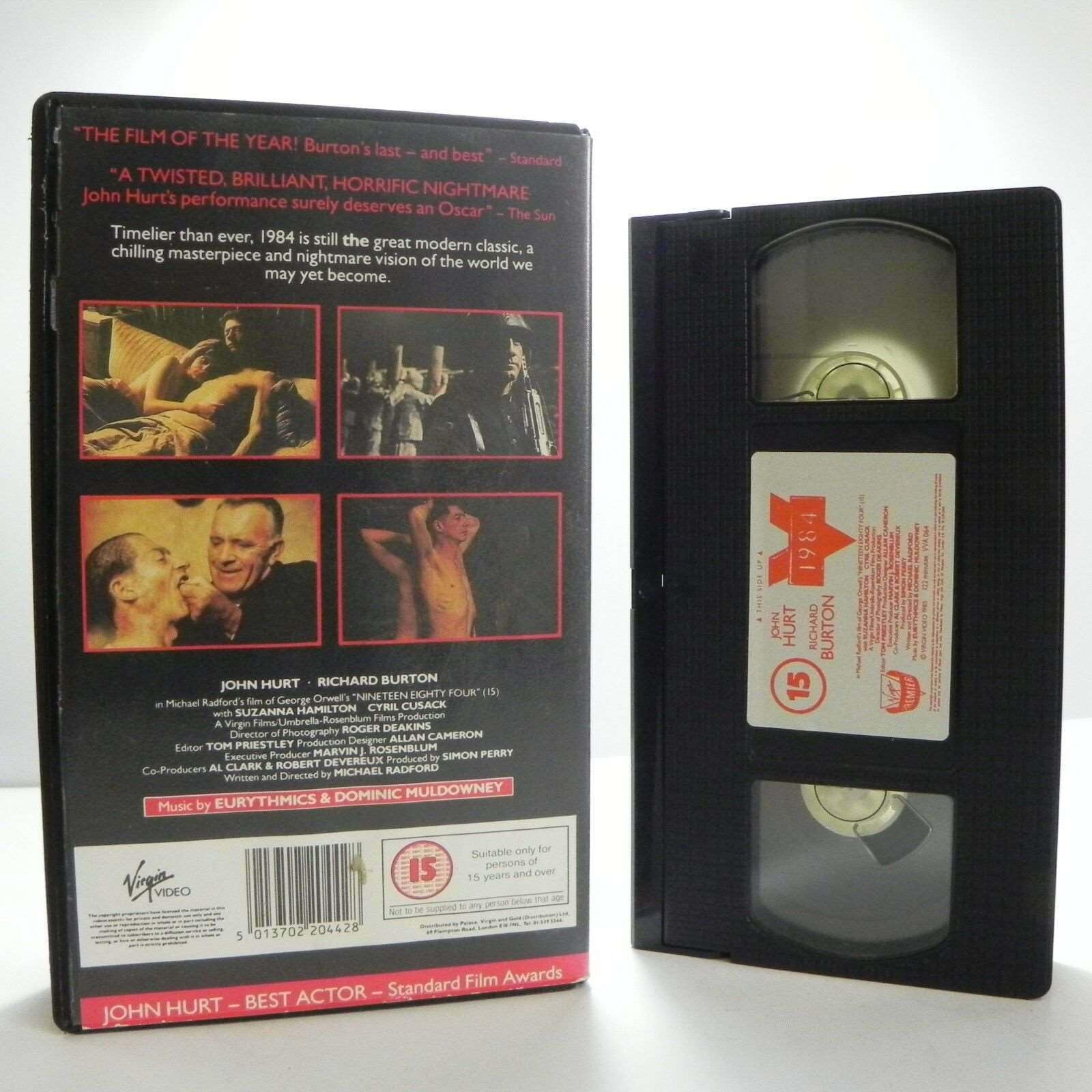 1984: By G.Orwell Classic Novel - Drama - Masterpiece - Richard Burton - Pal VHS