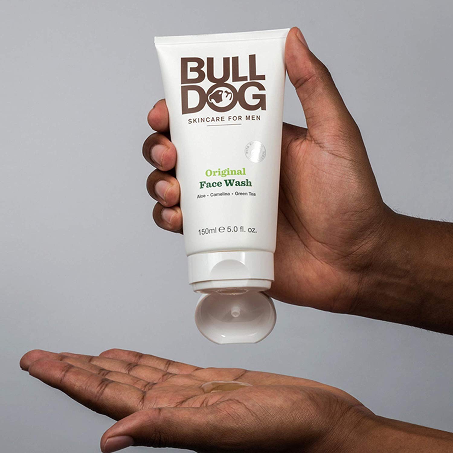 Bulldog Skincare and Grooming For Men Original Face Wash, Pack of 2, 5 Ounce