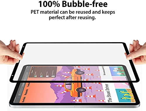 BERSEM Paperfeel Screen Protector [Paperfeel Pro] Compatible with iPad Pro 12.9 inch (2021/2020/2018) Removable & Reusable, Anti-Harmful Blue Light, Anti-Glare, Anti-Fingerprints & Smudging - Black