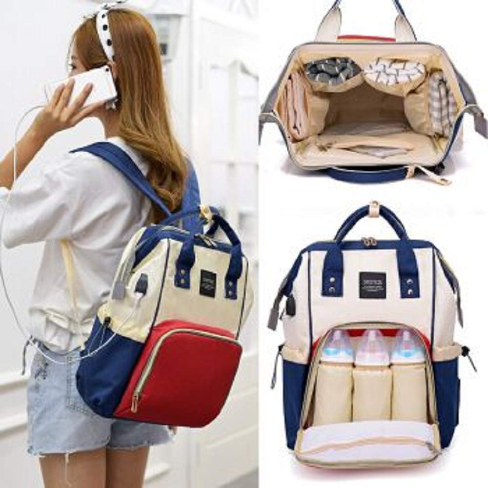 GUAGLL Multifunctional Diaper Bag Mommy Large Capacity Bag Thermal Insulation Waterproof Outing Maternity Bag