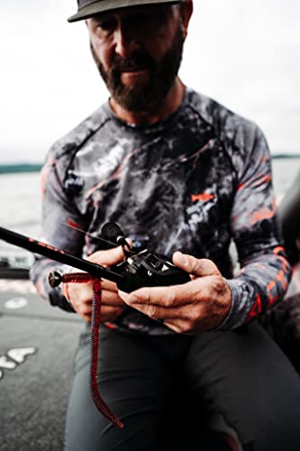 13 FISHING - Inception G2 Baitcast Reel - 7.3:1 Gear Ratio - Left Hand Retrieve (Fresh) - ING2-7.3-LH, Black
