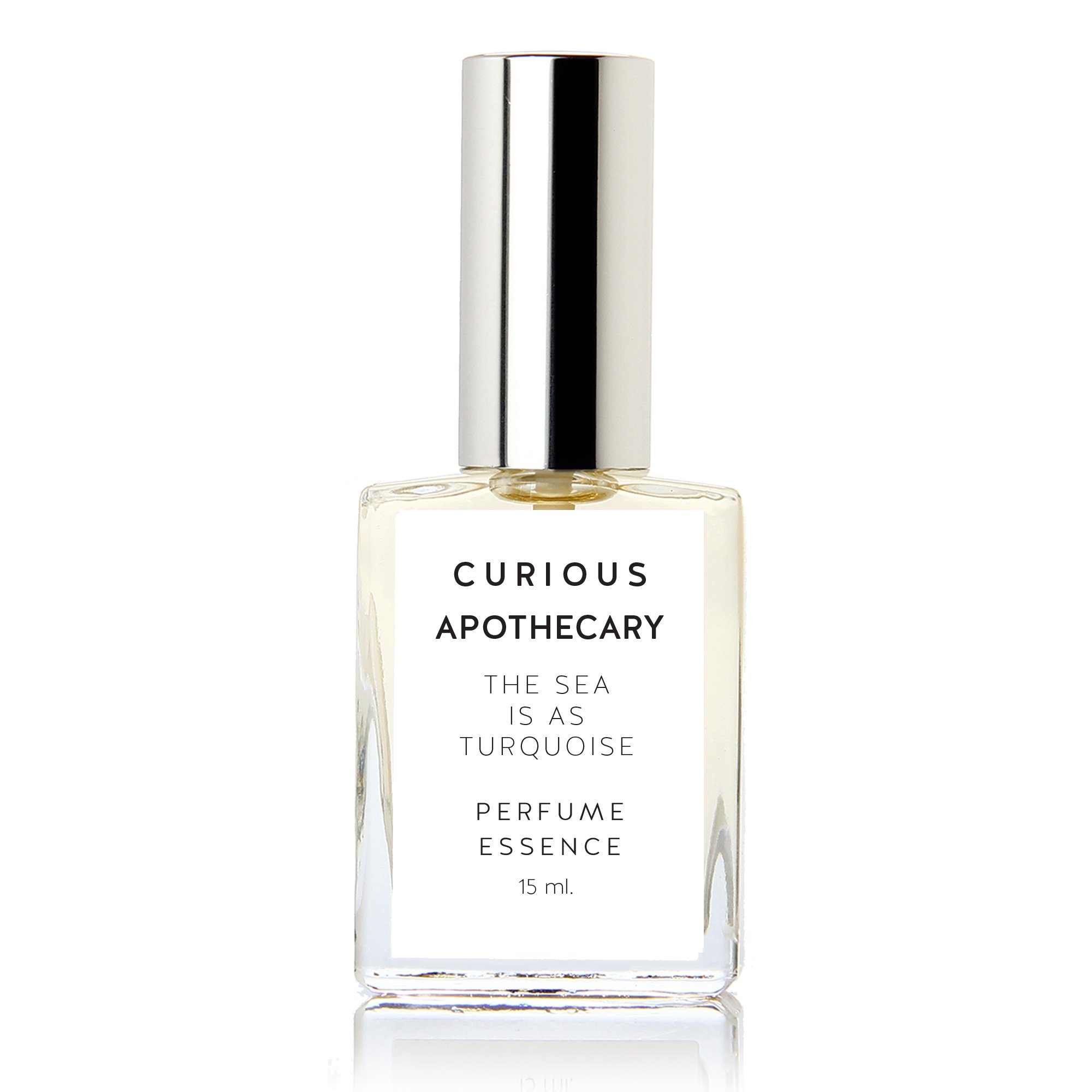 Curious Apothecary The Sea is as Turquoise Perfume for Women. Sweet tropical scent 15 ml