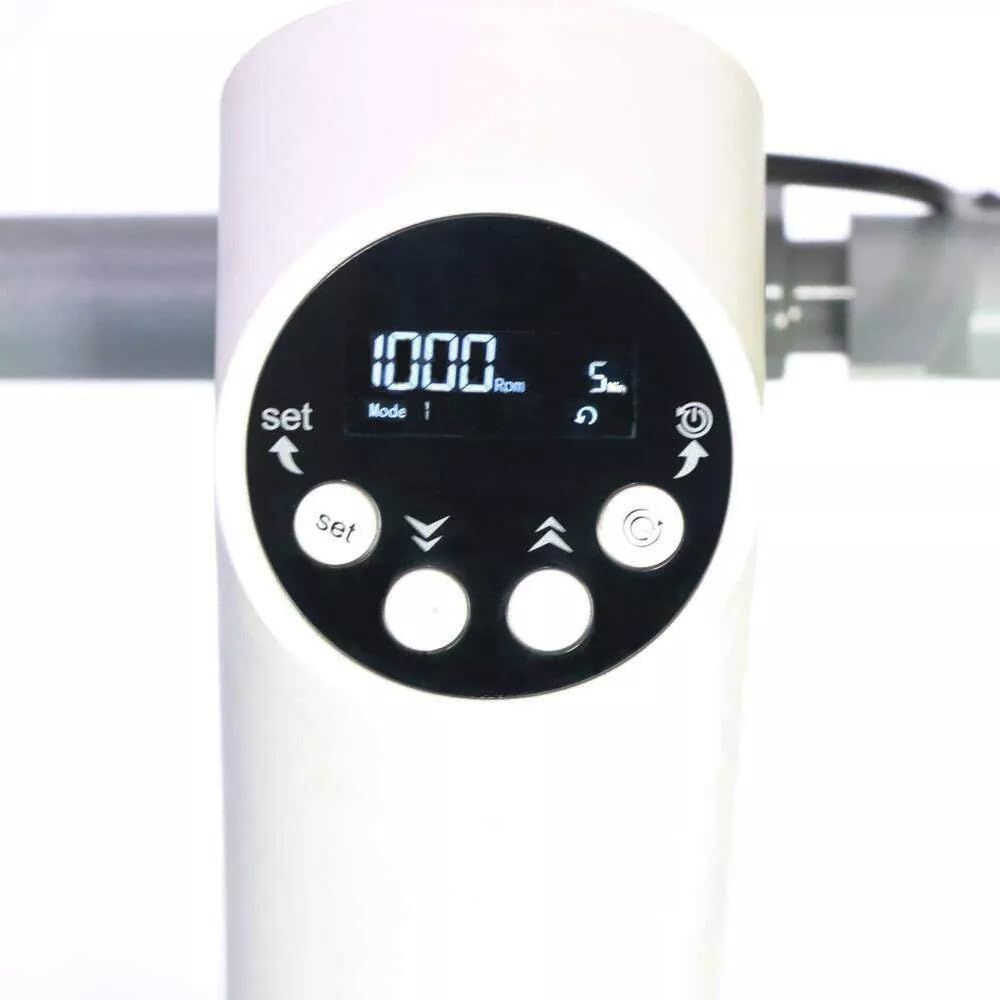 130W Lab Stirrers 40L Overhead Stirrer Lab Mixer Stirrer 100-2000Rpm Lab Electric Overhead Stirrer Mixer Agitator Homogenizer + Digital Display