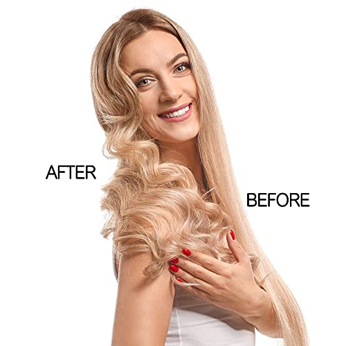 Hyoujin Hair Rollers Curlers,40pcs Heatless Velcro Rollers for Long Short Hair,30 Rollers With 10 Clips Jumbo Large Medium Small Sizes(57mm,45mm,33mm,23mm,13mm)to Sleep in for Women Hair Bangs Volume