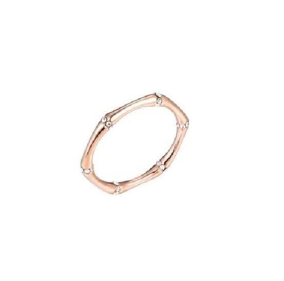 1.00 ct Round Cubic Zirconia Wedding Band Women's Ring 14k Rose Gold Finish (7)