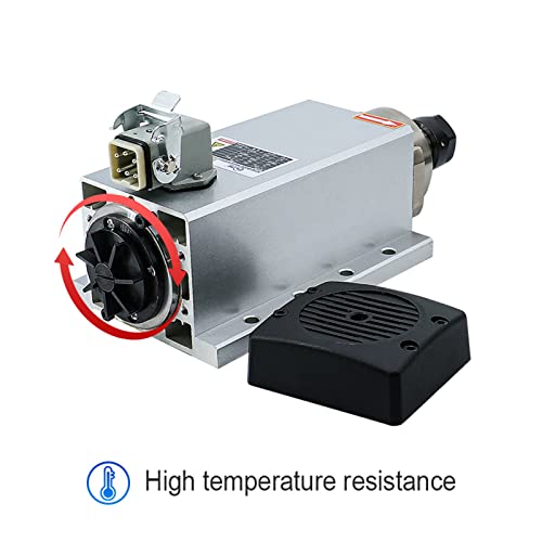 110V Spindle Motor Kit,2.2Kw Spindle Motor 24000Rpm 400Hz ,VFD Variable Frequency Drive ,13 pcs ER20 Collets (1-13mm)for CNC Router Engraving Milling Machine
