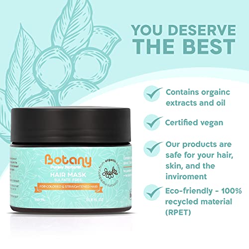 Botany Natural Hair Mask and Deep Conditioner for Colored & Straightened Hair