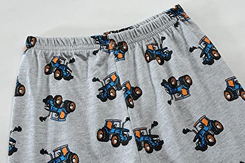 Little Hand Toddler Boys Pajamas Tractor Pjs Set Fall Winter Jammies Kids Pjs Boy Clothes Sets 5t